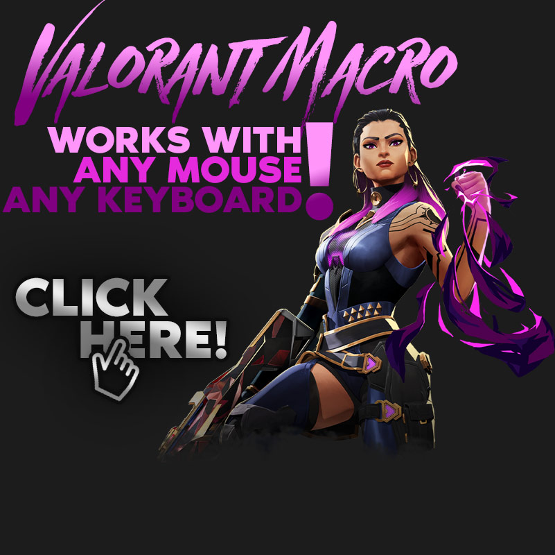 Valorant No Recoil Macro Script Logitech Lua 7in1