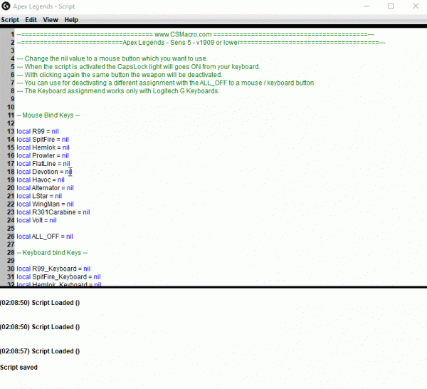 How To Install Apex Logitech G-HUB Lua Script Macro