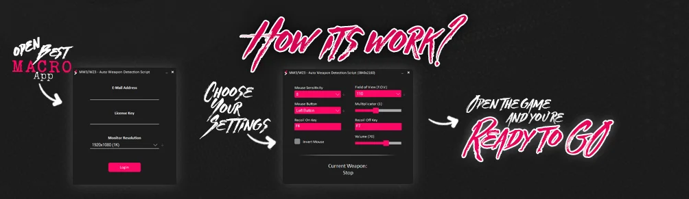 Modern Warfare 3 Private No Recoil Macro Script Program